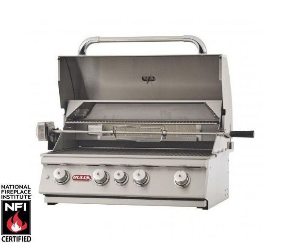 Bull Angus 30-Inch 4 Burner Built In Gas Grill - 47629 NG
